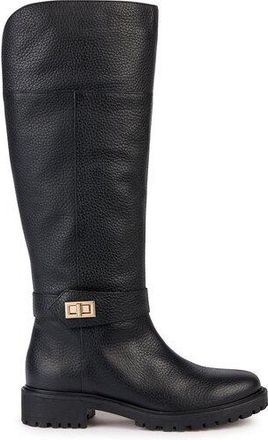 Geox Stiefel D Hoara D36FTD 00046 C9999 Schwarz