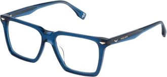 Police Homme, Accessoires, Bleu, Taille: 53 MM Vplr66E 0Agq Lunettes