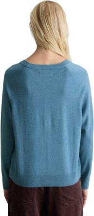 Marc O'Polo Denim Rundhalspullover regular fit, Strick, aus Soft Cotton Stretch, Raglan&auml;rmel