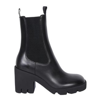Burberry Elegante schwarze Stiefeletten - - Shoes - Damen - Schwarzk - 38 1/2 EU