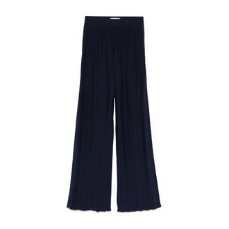 Lanvin Bundfaltenhose - - Trousers - Damen - Blau - M