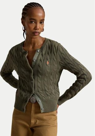 Polo Ralph Lauren Strickjacke 211971868512 Gr&uuml;n Regular Fit