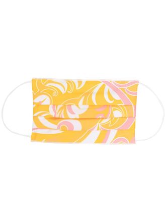 Pucci masque à imprimé Albizia Baby - Jaune