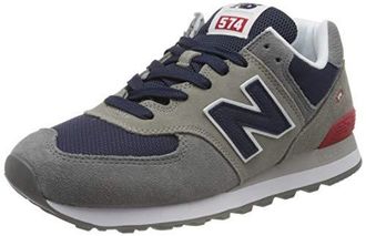 New Balance 574v2, Baskets Homme, Gris (Grey/Navy Ead), 45.5 EU