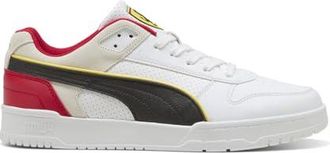 Puma Scuderia Ferrari Rbd Game Baskets basses &agrave; lacets pour homme Noir, Rosso Corsa Blanc, 43 EU