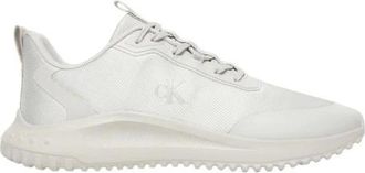 Calvin Klein Jeans Homme, Chaussures, Blanc, Taille: 45 EU Baskets Sportives Slip-On &agrave; Lacets