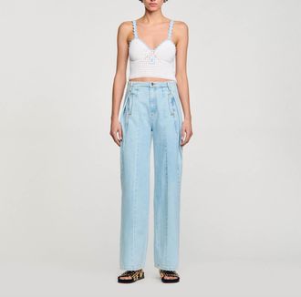 Sandro Brassi&egrave;re en crochet