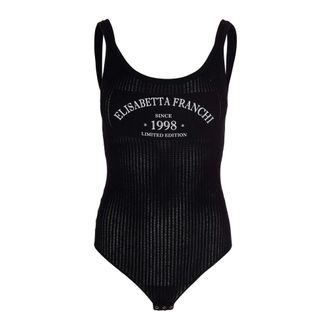 Elisabetta Franchi Damen, Oberteile, Schwarzk, XSGr&ouml;&szlig;e