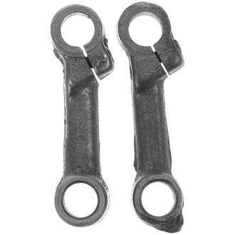 Pretyzoom NIYANGLE 2 St&uuml;ck Ersatz Pedal Verbindungsstangenset f&uuml;r Tretn&auml;hmaschinen Robuste Metallkomponente Kompatibel mit Verschiedenen N&auml;hmaschinen Einfache M