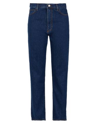 8 by YOOX ORGANIC COTTON DENIM SLIM-STRAIGHT JEAN