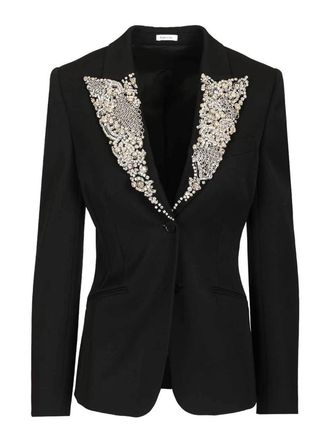 Alexander McQueen Blazer - Schwarz