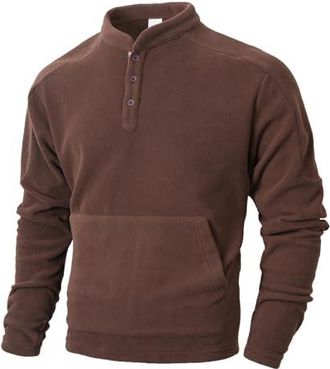 Generic Pull à col rond pour homme - Commerce extérieur - Automne et hiver - Nouveau commerce extérieur - Coupe ajustée - Manches longues - Col montant - Pers