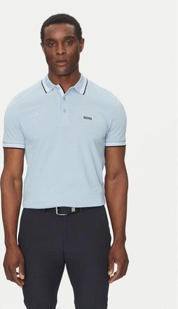 HUGO BOSS Poloshirt Paddy 50469055 Himmelblau Regular Fit