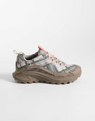 Merrell x Sweaty Betty - Baskets &agrave; carreaux - Marron