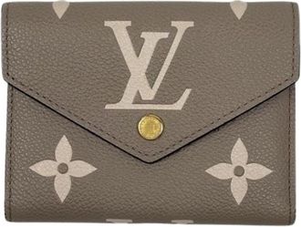 Louis Vuitton Pre-owned Portefeuille Monogram Empreinte (tri-fold) - Femme - Pre-owned - Beige - Taille: ONE Size