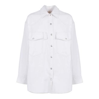 A Gold E Lotta Western Shirt - - Blouses & Shirts - Damen - Wei&szlig; - S