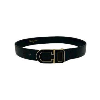 Dior Pre-owned Lederg&uuml;rtel - - Pre-owned - Damen - Schwarzk - ONE SIZE