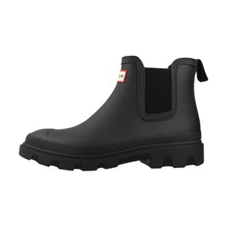 Hunter Botte Chelsea Downpour - Femme - Chaussures - Noir - Taille: 36 EU