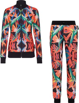 Plein Sport Jogging-Trainingsanzug: Oberteil/Hose - - Sport - Damen - Mehrfarbig - XS