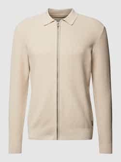 Tom Tailor Strickjacke mit Polokragen