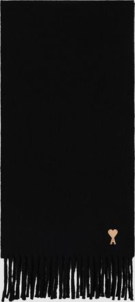 Ami Echarpe Ami De Coeur Patch Noir