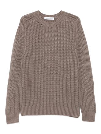 Iris Von Arnim Gerippter Pullover - Braun