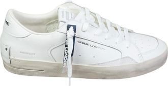 Crime London Homme, Chaussures, Blanc, Taille: 40 EU Sk8 Deluxe Baskets