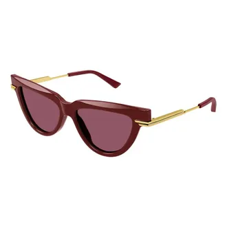 Bottega Veneta Sonnenbrille - - Accessories - Damen - Rot - 54 MM