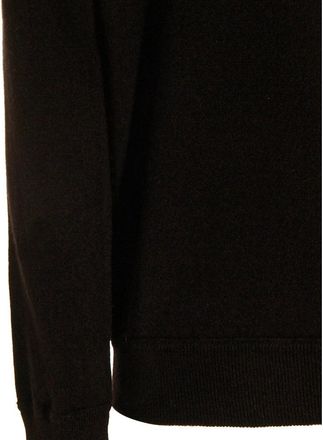 Malo Cashmere Crew Neck Sweater - Black