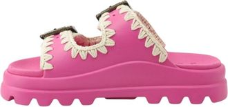 Mou Femme, Chaussures, Rose, Taille: 37 EU Eva Buckle Sandales