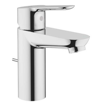 GROHE Bauedge - Miscelatore Da Lavabo, Con Sistema Di Scarico, Cromo 32819000