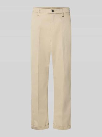 M.A.C Straight Fit Chino aus Baumwoll-Mix