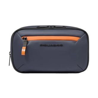 Piquadro Wasserabweisende Kulturtasche - - Bags - Herren - Blau - ONE SIZE