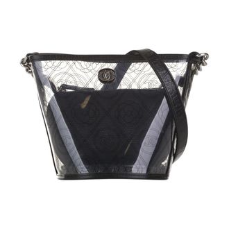 Chanel Pre-owned PVC Leather Bucket Bag - - Pre-owned - Damen - Schwarzk - ONE SIZE