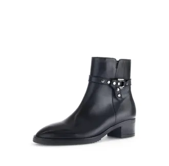 Gabor Damen Ankle Boots, Frauen Stiefeletten,Best Fitting,uebergangsstiefel,knöchelhoch,reißverschluss,Stiefel,schwarz (schwarz),38 EU / 5 UK
