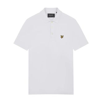 Lyle & Scott Plain Polo Shirt - - Tops - Herren - Wei&szlig; - XL