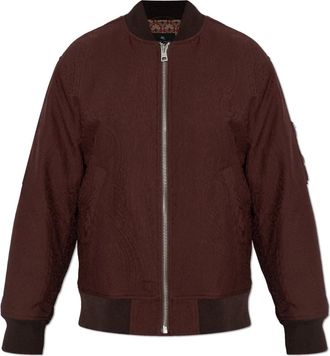 Etro Femme, Vestes, Rouge, Taille: 38 FR Bomber Jacket