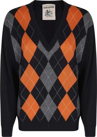 Semicouture Damen, Strickwaren, Mehrfarbig, XSGr&ouml;&szlig;e