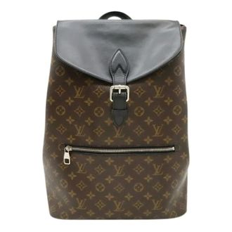 Louis Vuitton Pre-owned Sac &agrave; dos en toile Monogram - Femme - Pre-owned - Brun - Taille: ONE Size