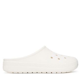 Crocs Pantoletten Crocs Classic Low Profile Clog 211139 Wei&szlig;