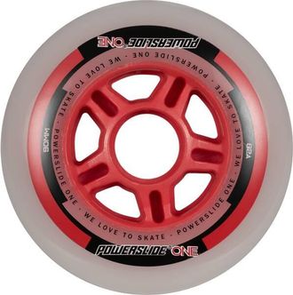 Powerslide Inlineskates-Rollen-Set One Wheels 90mm