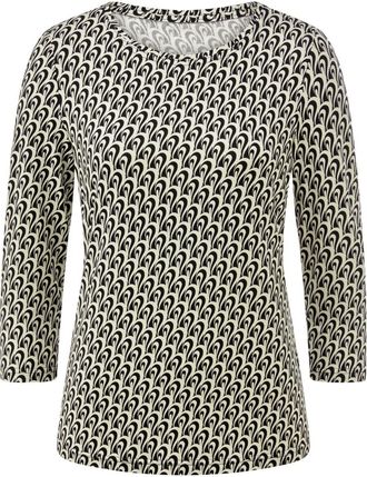 Peter Hahn Rundhals-Shirt 3/4-Arm Peter Hahn schwarz