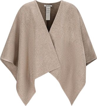 Max Mara Femme, Vestes, Brun, Taille: ONE Size Serra Cape