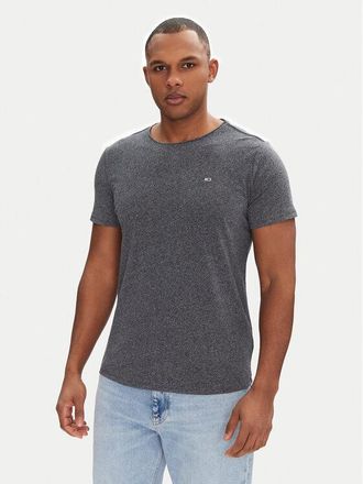 Tommy Jeans T-Shirt Jaspe DM0DM09586 Grau Slim Fit