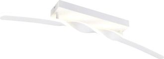Trio Leuchten Reality LED-Deckenleuchte ginko, R65791131, 18W, 2100lm, 4000K, weiß