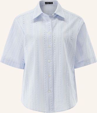 van Laack Van Laack Bluse Modern Fit blau