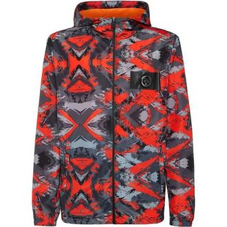 Plein Sport Herren Schlupfjacke CAMOUFLAGE
