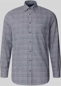 Christian Berg Regular Fit Freizeithemd mit Button-Down-Kragen
