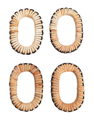 Ferm Living WEAVE NAPKIN RINGS - SET OF 4