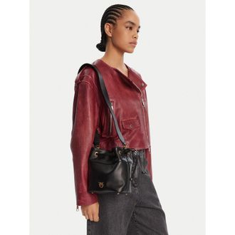 Pinko Handtasche PINKO Secchiello Mini Al 25-26 104303 A0QO Schwarz